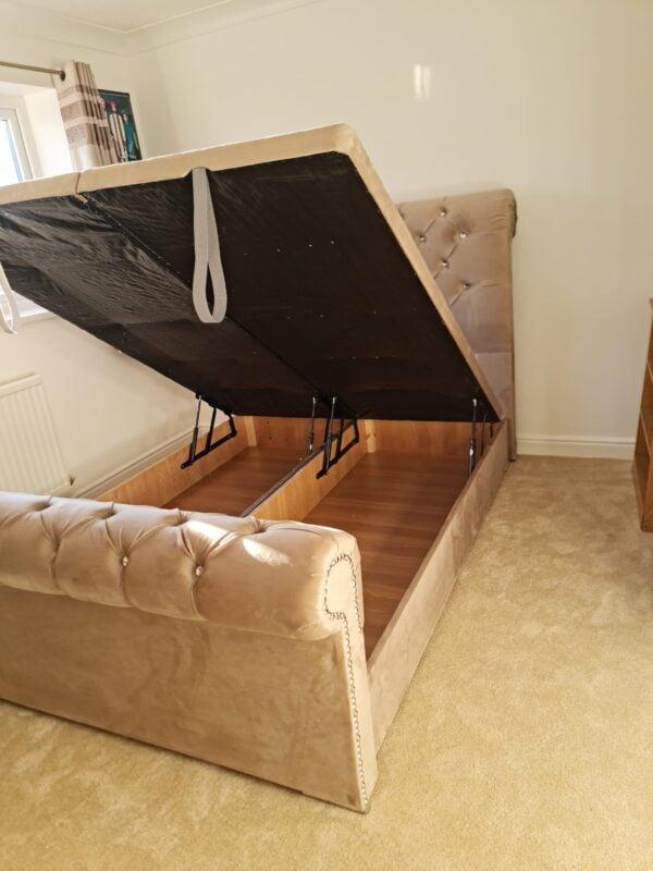 Sandringham - Ottoman Divan Bed with Footboard - The Bed Village Yorkshire